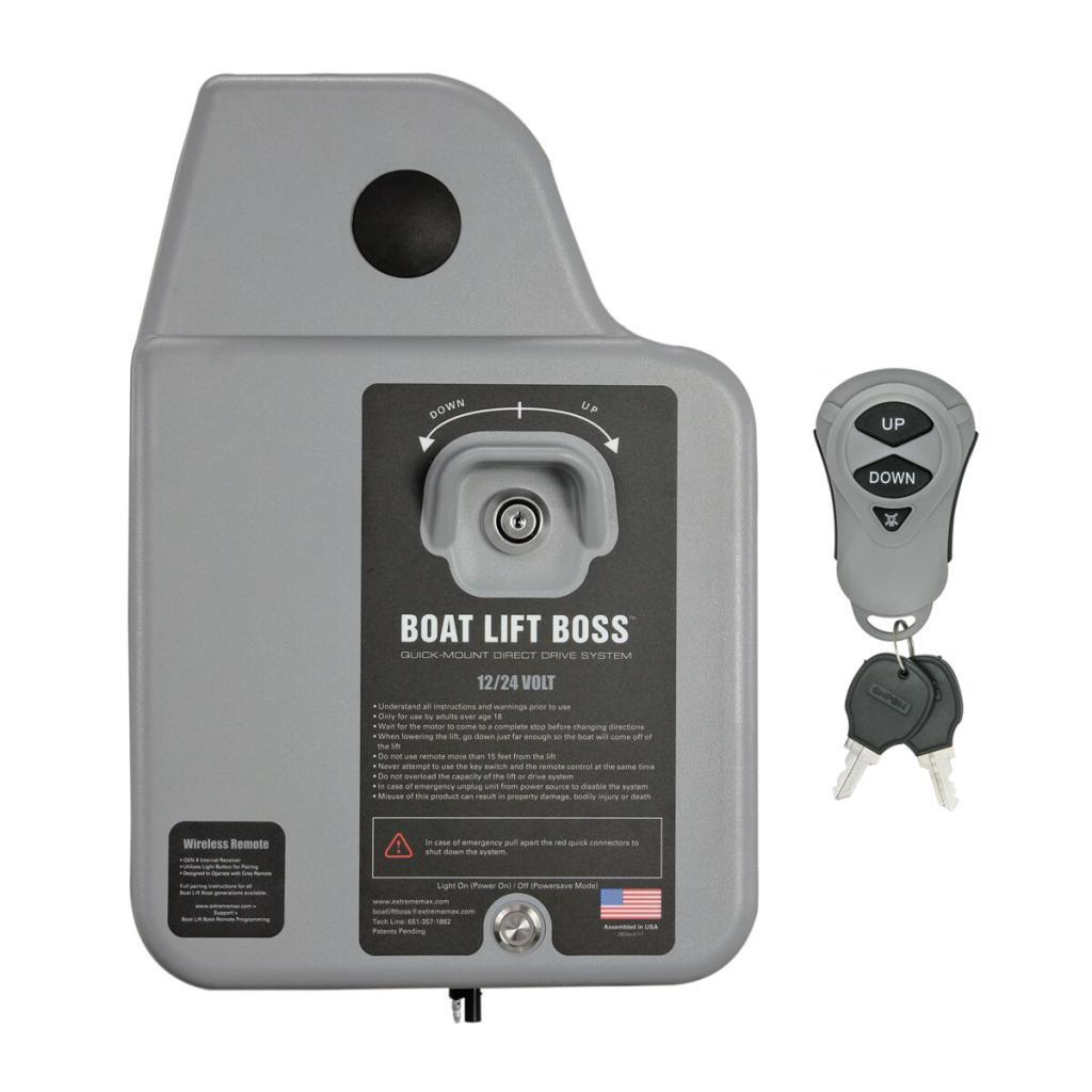 LIFT BOSS DC WIRELESS REMOTE MOTOR - Boat Lift Motors by Lift Tech ...