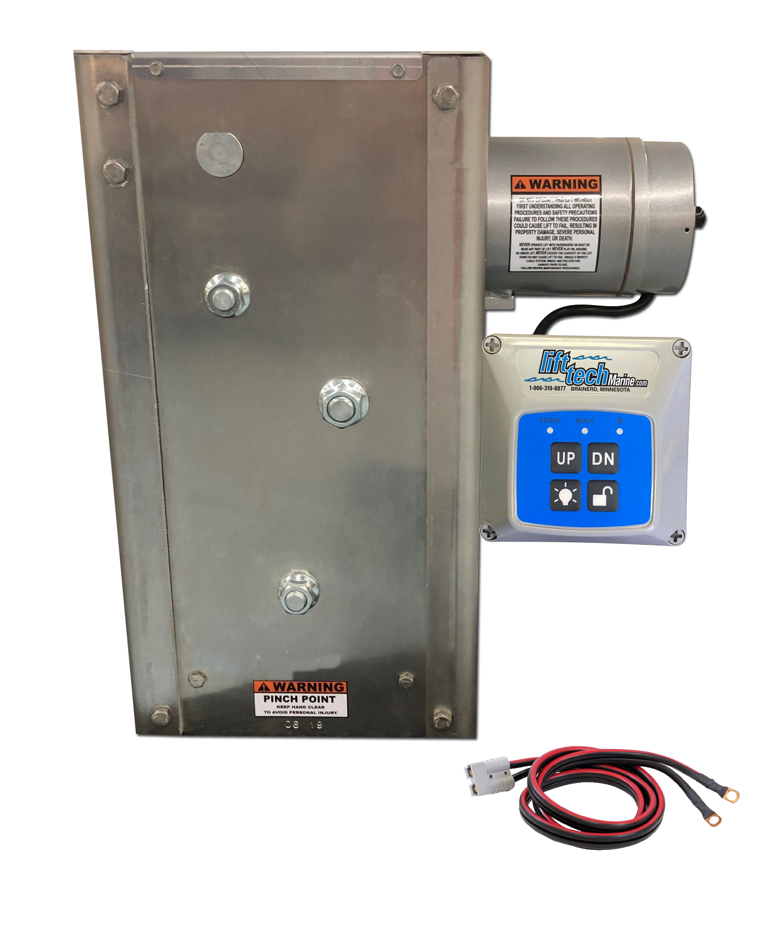 DC Integrated Winch Boxes Archives - Boat Lift Motors by Lift Tech ...