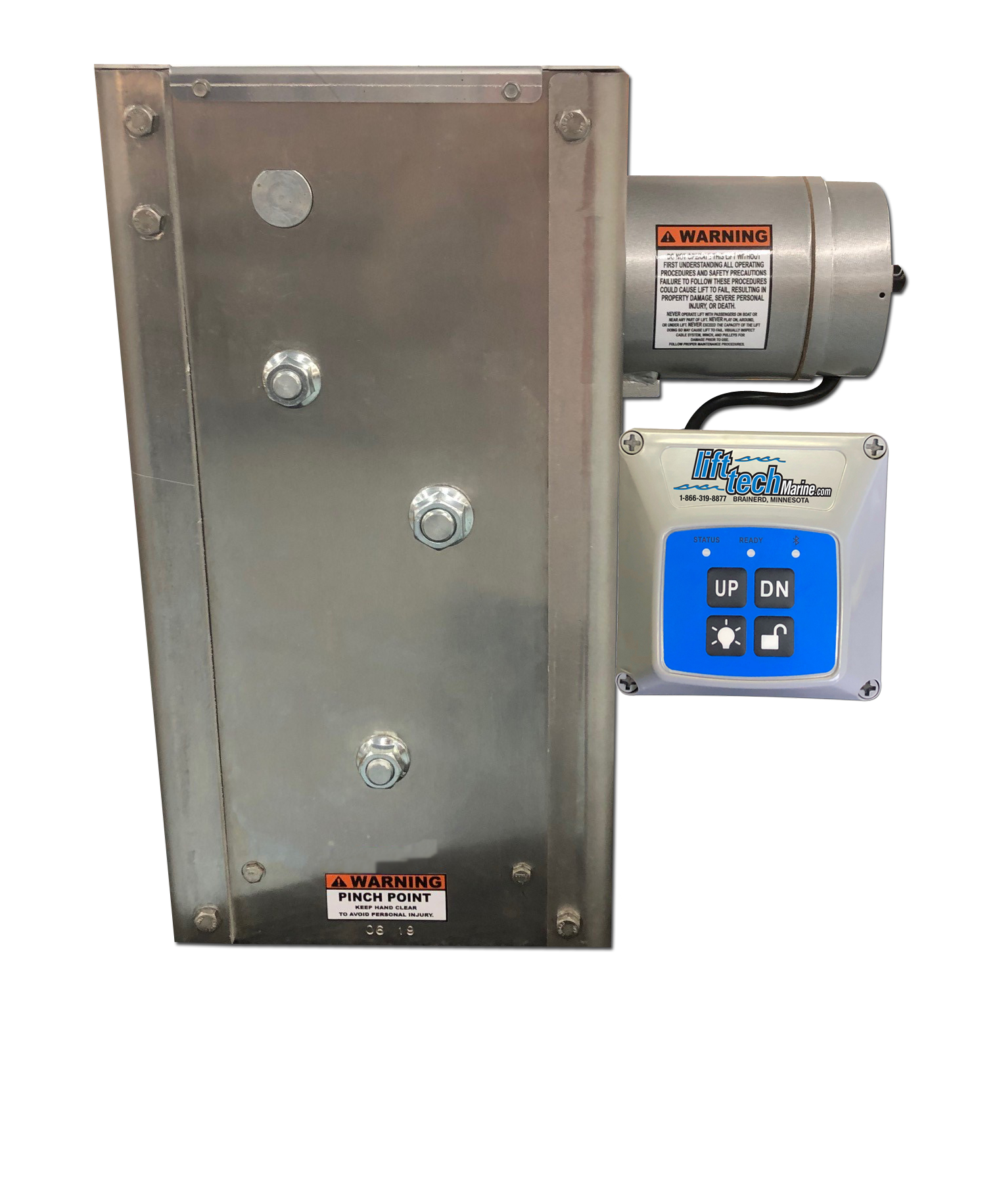 AC Integrated Winch Boxes Archives - Boat Lift Motors by Lift Tech ...